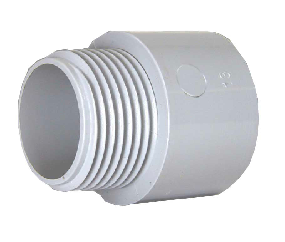 3/4" PVC CONDUIT TERMINAL ADAPTER HUBxADAPTER | Zion Building Supplies