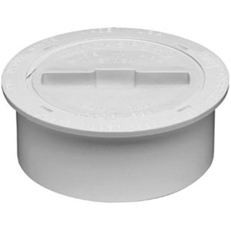 4IN ALL PLASTIC SNAP IN CLEANOUT PVC | Zion Building Supplies